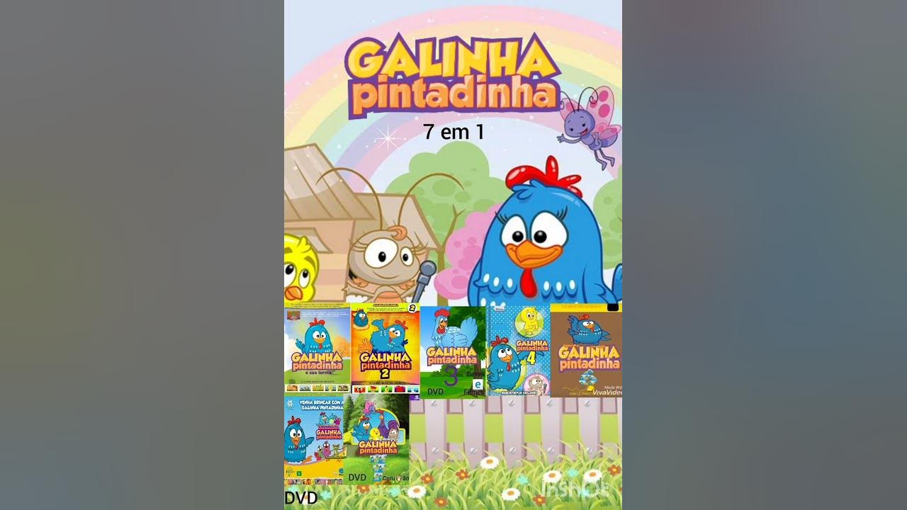 CAPA DVD Galinha Pintadinha 7x1 (Hontek DVD-R) - YouTube