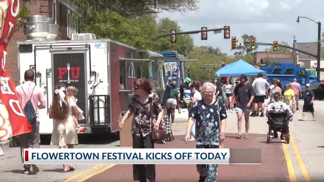 Flowertown Festival kicks off - YouTube