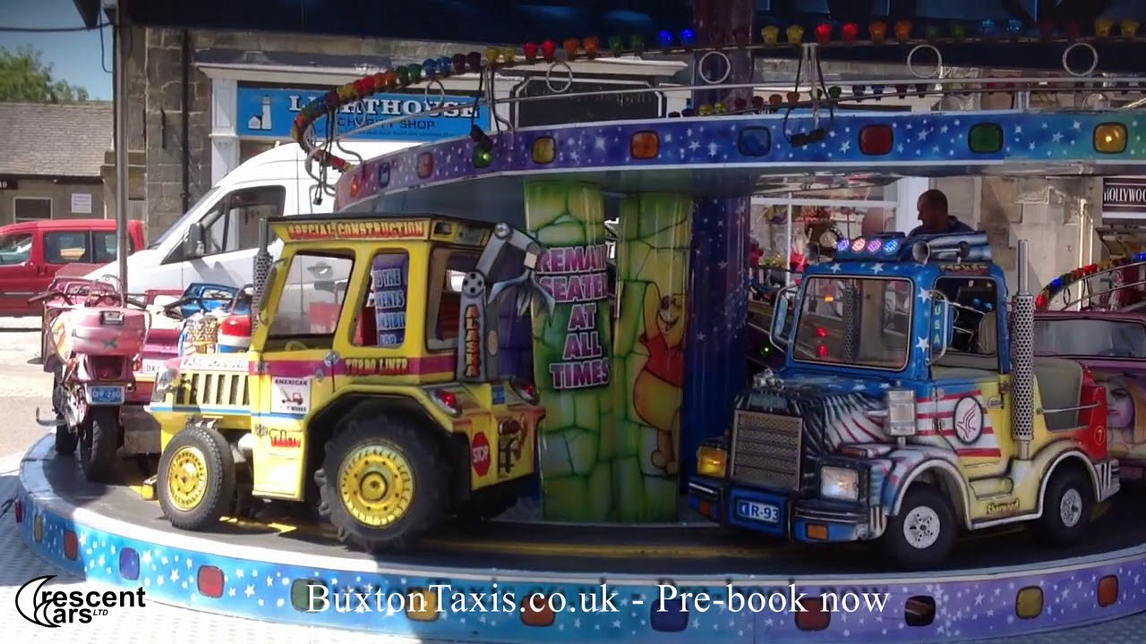Buxton Funfair is on now until the 15th Sunday - So book your Taxi now ...