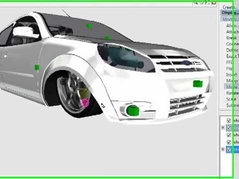 como reemplazar llantas en el zmodeler - YouTube