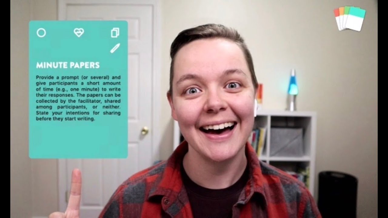 60 Second Tutorial - How to Facilitate Minute Papers - YouTube