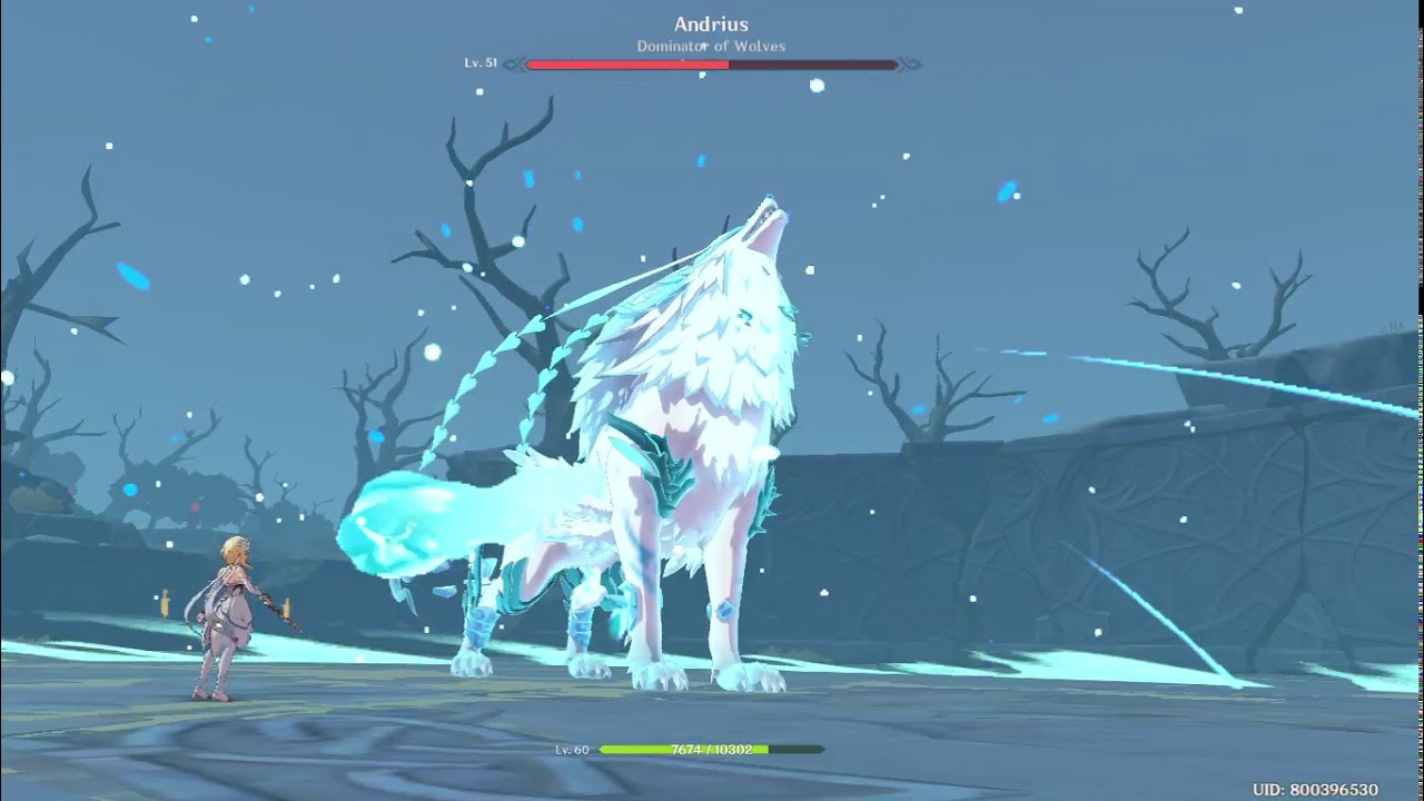 Genshin Impact Boss - Andrius Wolf - YouTube