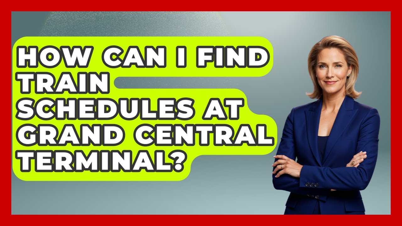 How Can I Find Train Schedules At Grand Central Terminal? - The Rail ...