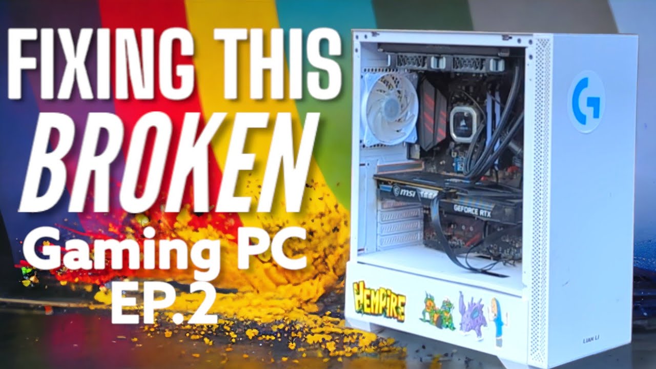 Super DIRTY broken gaming pc, Fixable? | Boot or Blue Screen EP 1 - YouTube