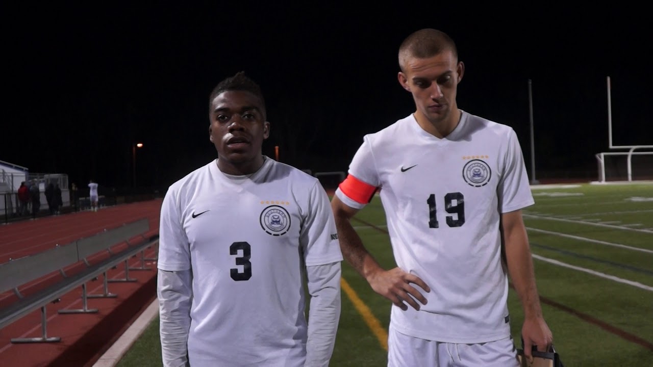 Post Game Interview- Louis Greenway-Tambini and Lucas Saunders - YouTube