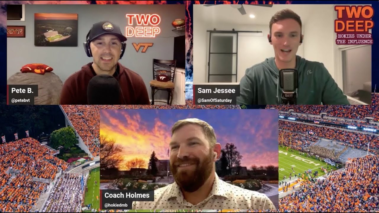 Virginia Tech Spring Game Recap with Coach Holmes | Two Deep - YouTube
