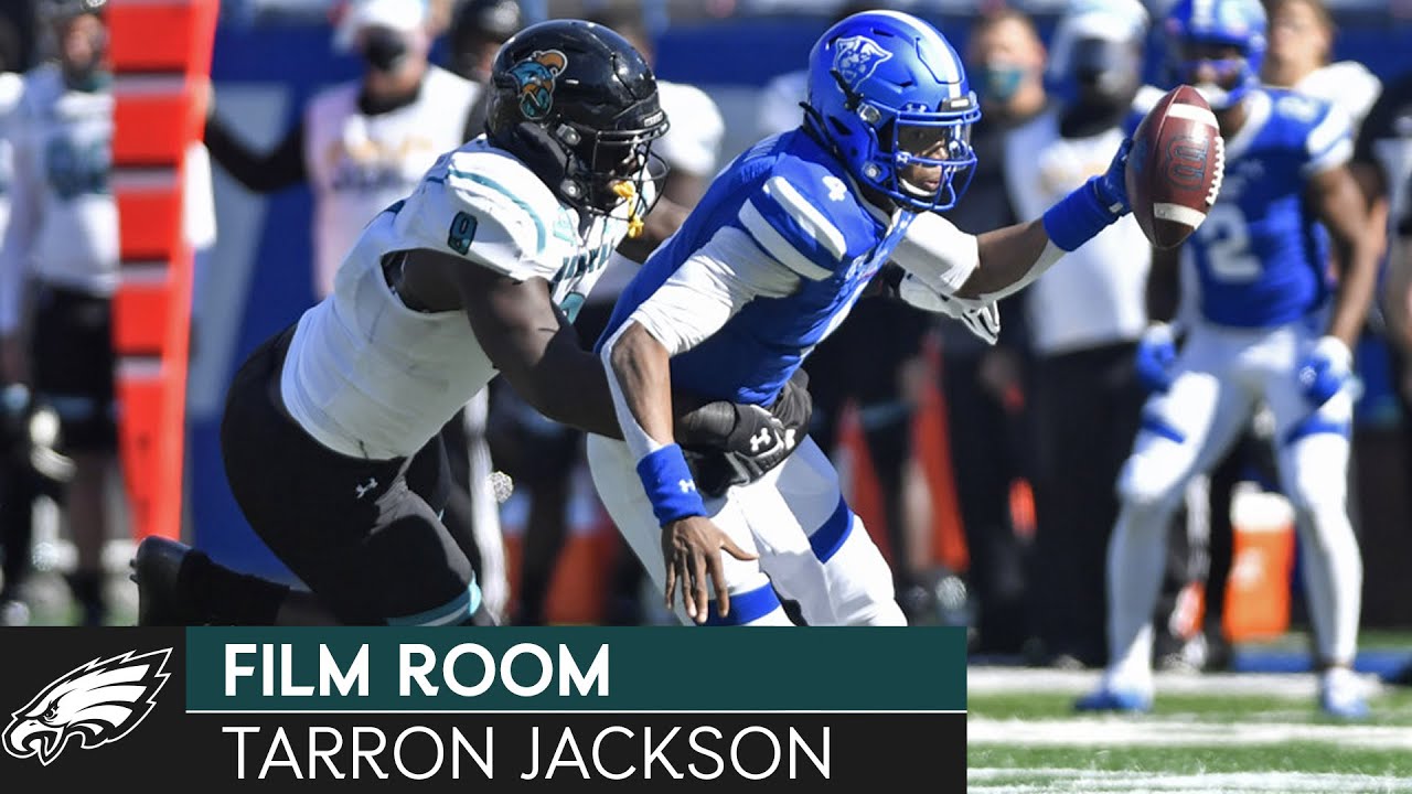 A Closer Look at Tarron Jackson's Relentless Effort | Eagles Film Room ...