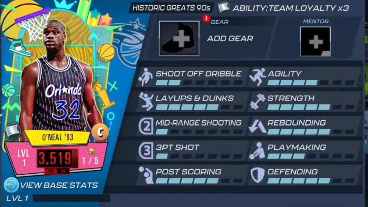 [NBA 2K MOBILE] if SHAQ Hits A 3PT Shot Video Ends! - YouTube