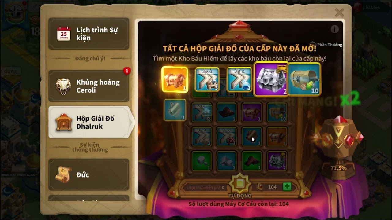 Sự kiện: Hộp giải đố Dhalruk - YouTube