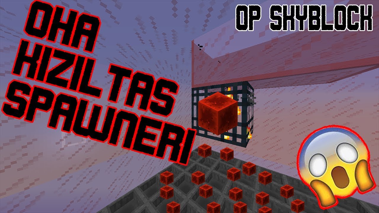 Minecraft Op Skyblock S2 Bölüm#2 Oha kızıltaş sp'si - YouTube