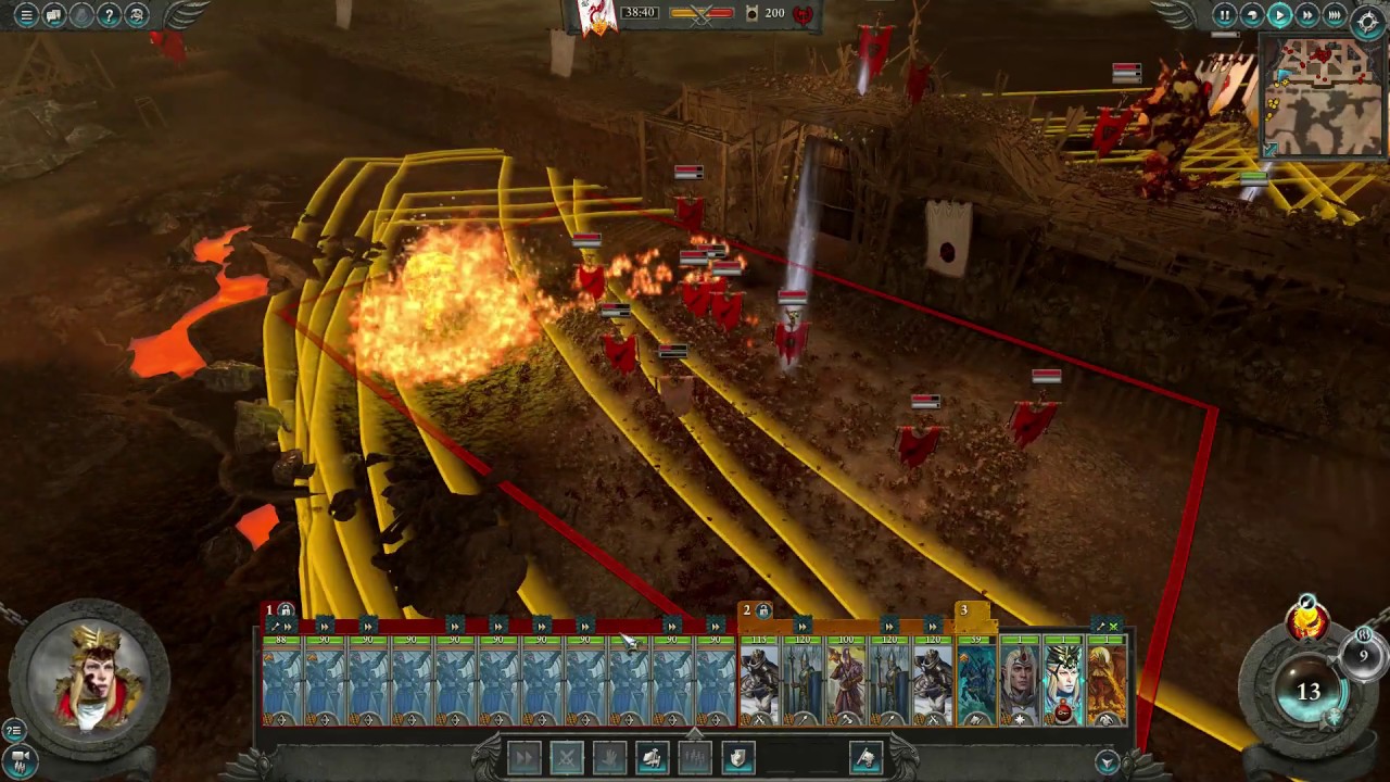 Total War WARHAMMER 2 Imrik VS Rictus clan nest - YouTube