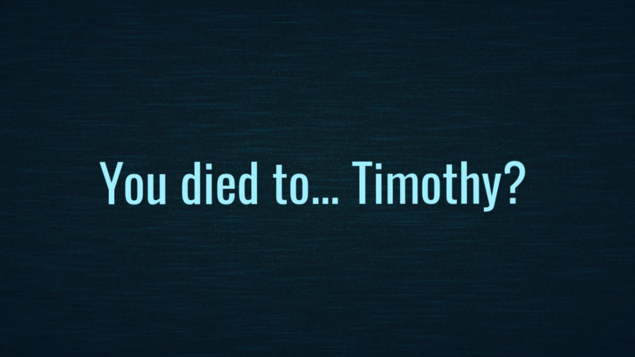 Doors Timothy Guiding Light Message - YouTube