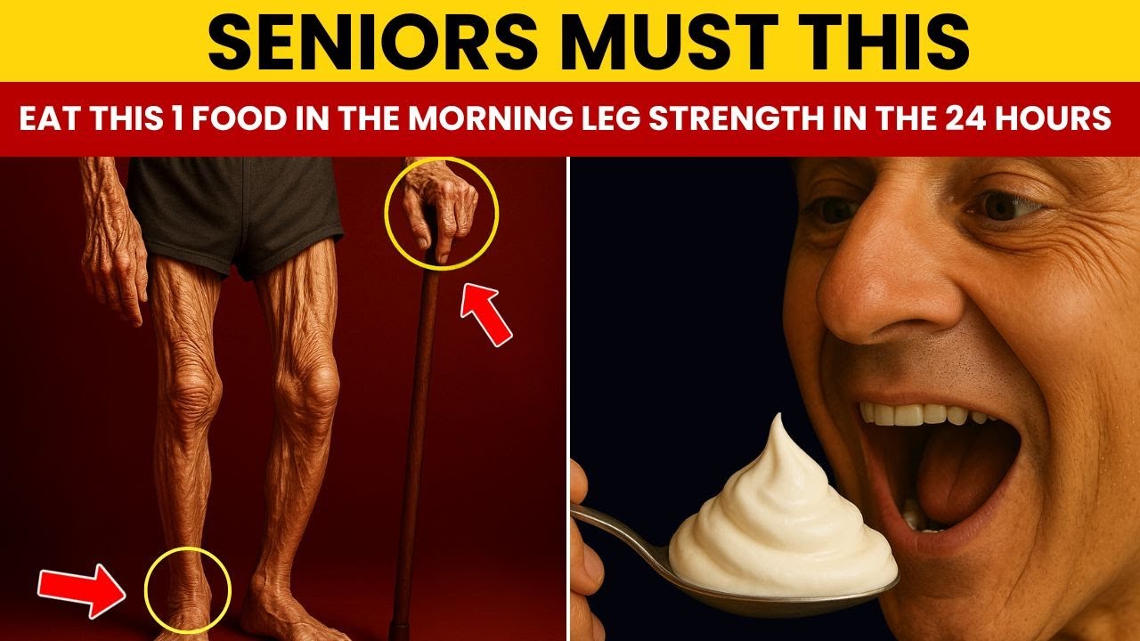 Seniors, This 1 Morning Food Can Rebuild Leg Strength After 60 | Senior ...