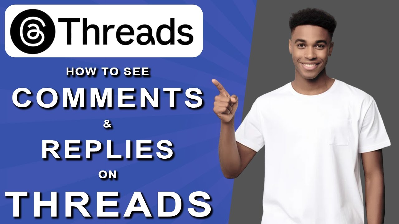 How to see comments and replies on threads (2024) - YouTube