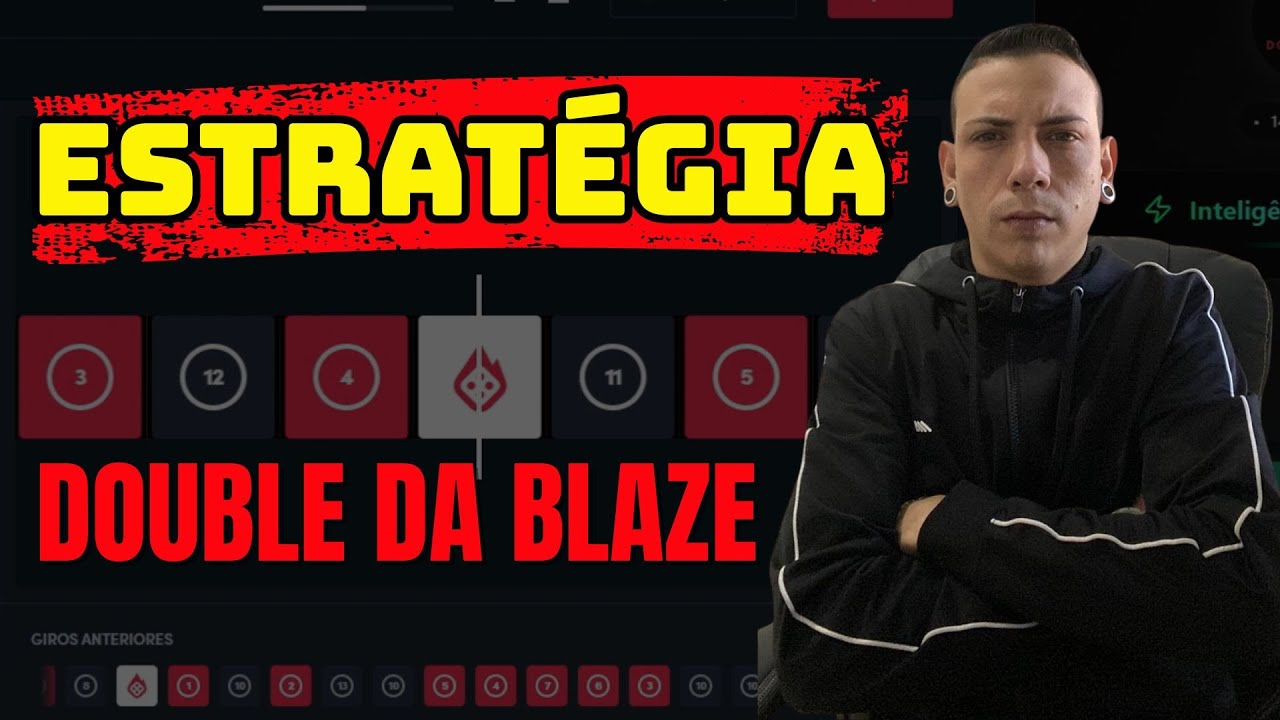 🎯 A MELHOR ESTRATÉGIA PARA O DOUBLE DA BLAZE | COMO VENCER COM ANÁLISE ...