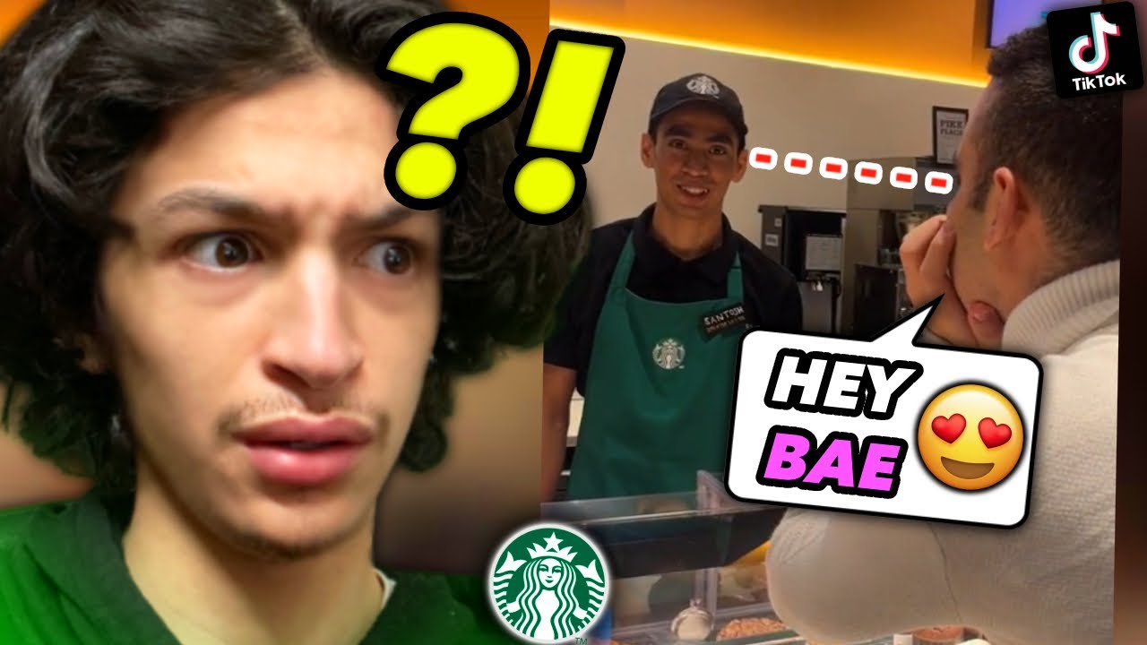 It's a TREND To Rizz This Starbucks Worker Up.. (Santosh) - YouTube