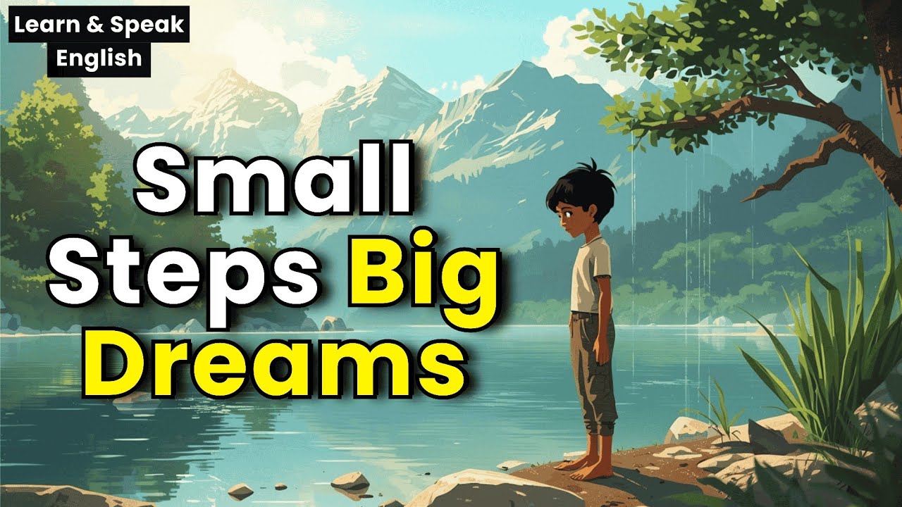 Small Steps, Big Dreams – Motivational Story for Kids & Adults - YouTube