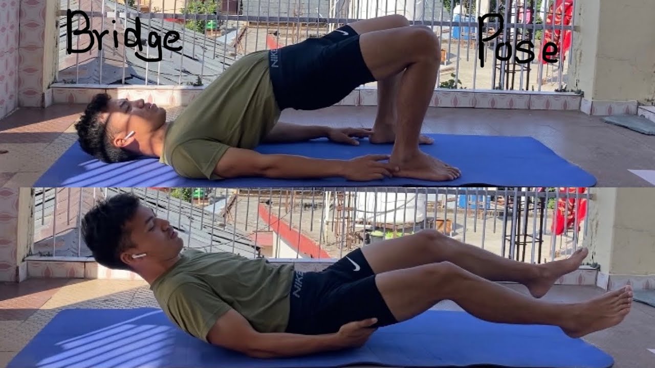 Discover the transformative power of Bridge Pose, (strengthens ...
