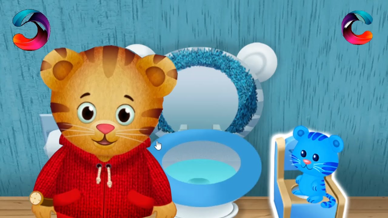 Daniel Tiger's Neighborhood Games Episodes 1204 Bathrooms - YouTube
