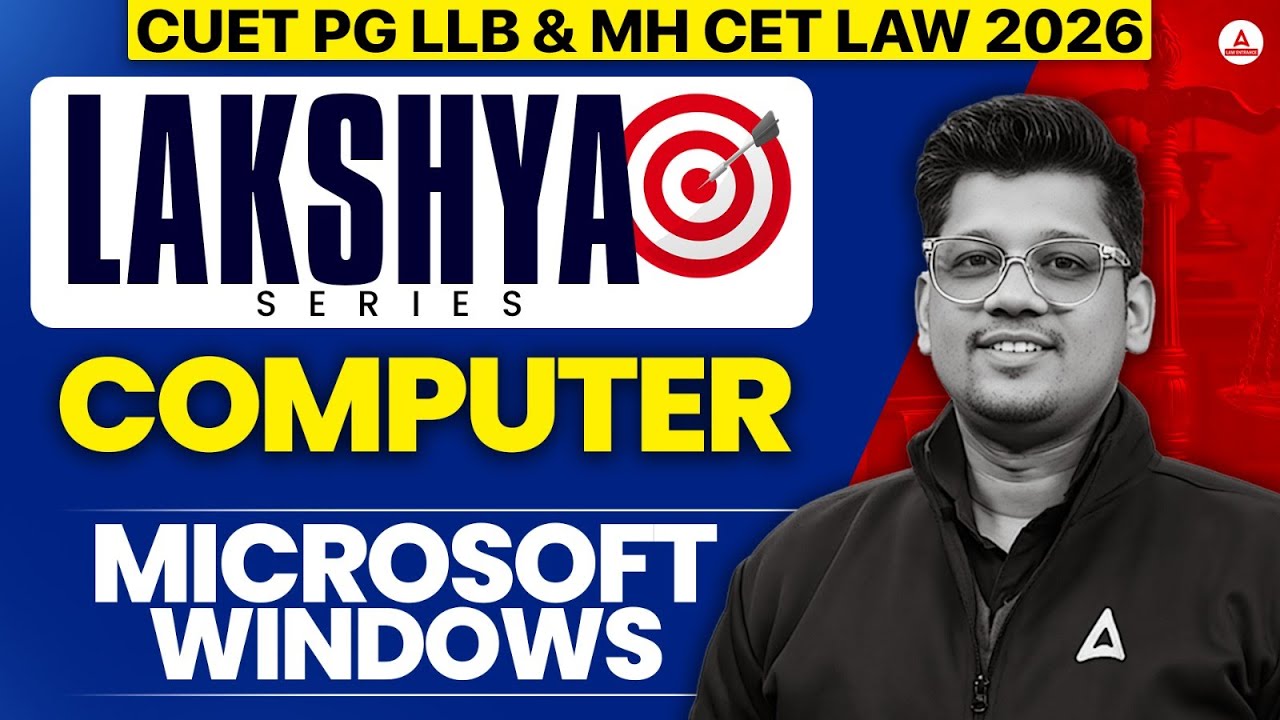 Computer Class | Computer Windows | CUET PG LLB 2026 | Mayank sir - YouTube