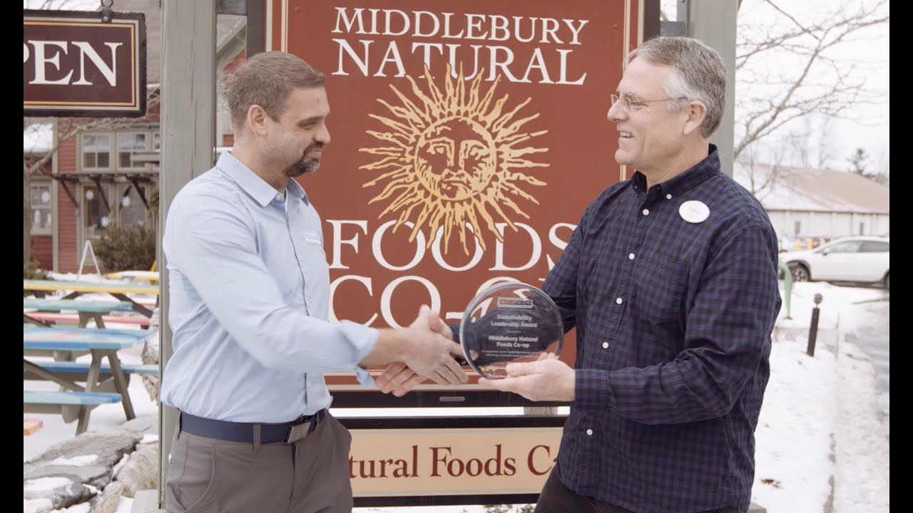 Middlebury Natural Foods Co-Op Named 2022 Sustainability Leader - YouTube