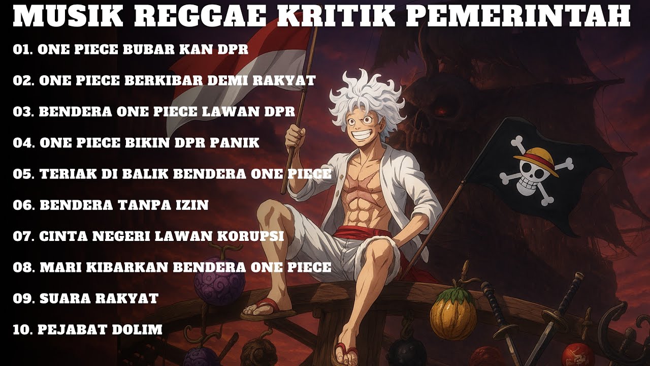 MUSIK REGGAE TERBARU 2025 - BENDERA ONE PIECE ☠️ BIKIN PEMERINTAH PANIK ...