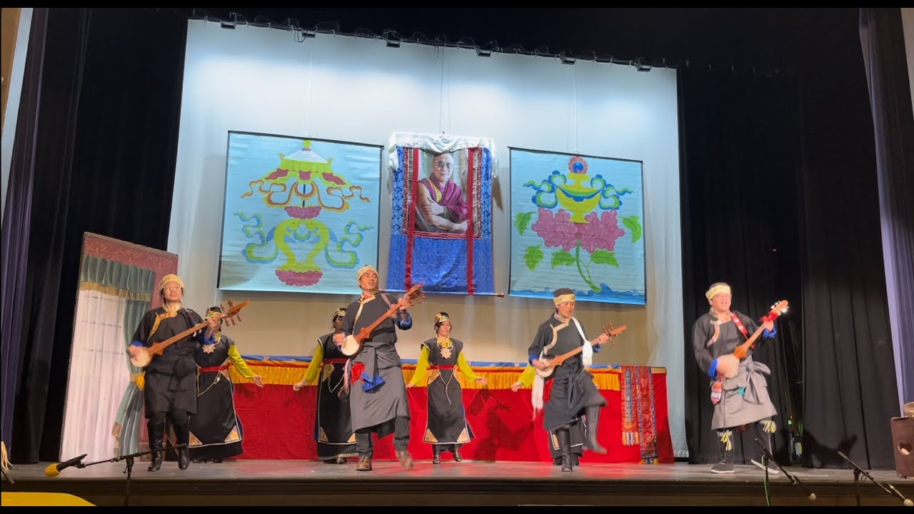 Tibetan Dance - Kongshey Zamling Tashi Gyepo - 2022 VT Tibet Festival ...