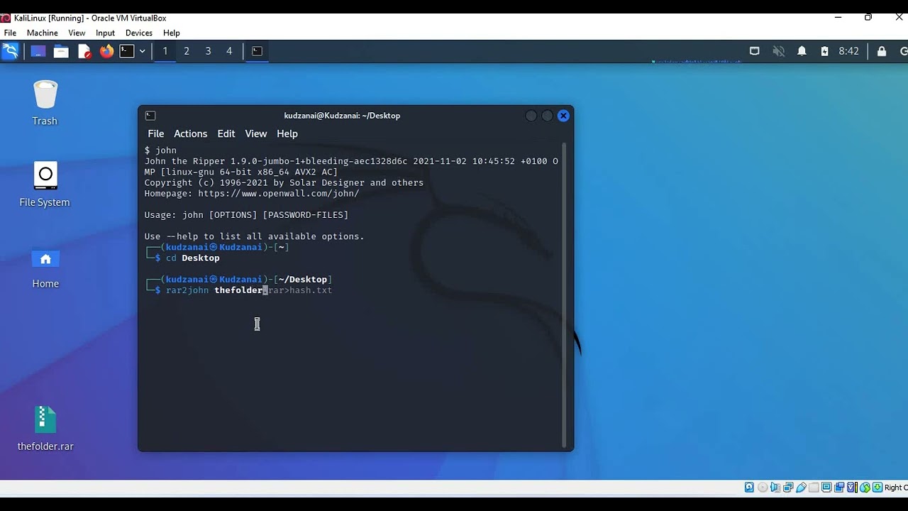 ETHICAL HACKING TOOL DEMONSTRATION USING JOHN THE RIPPER - YouTube