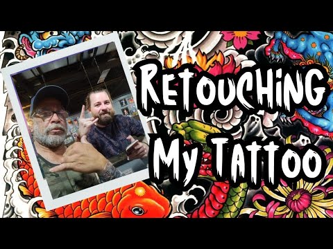 Getting My Tattoo Retouched - YouTube