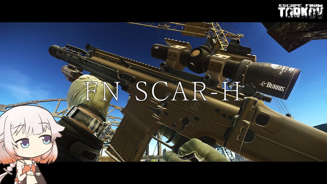 FN SCAR-H 激戦!!【ONE実況】【タルコフ】【EFT】 - YouTube
