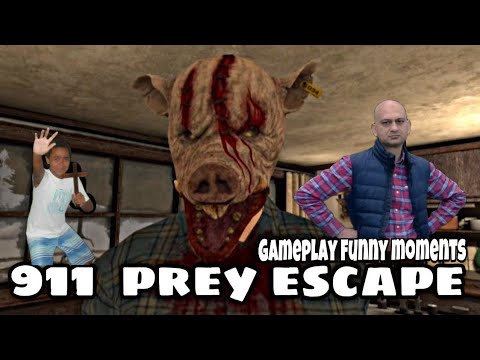 911 Prey Escape - GamePlay Funny Moments. - YouTube