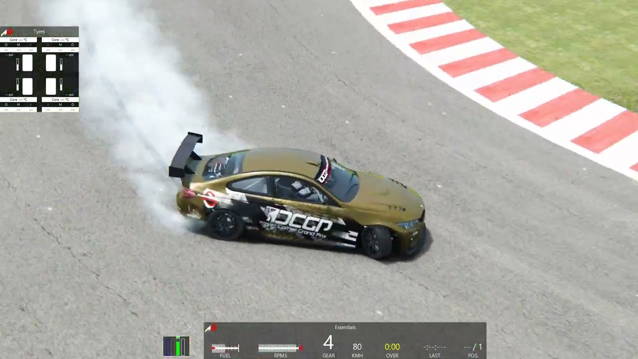 Assetto Corsa - Map ESDA Mega Space-logitech g920 - YouTube