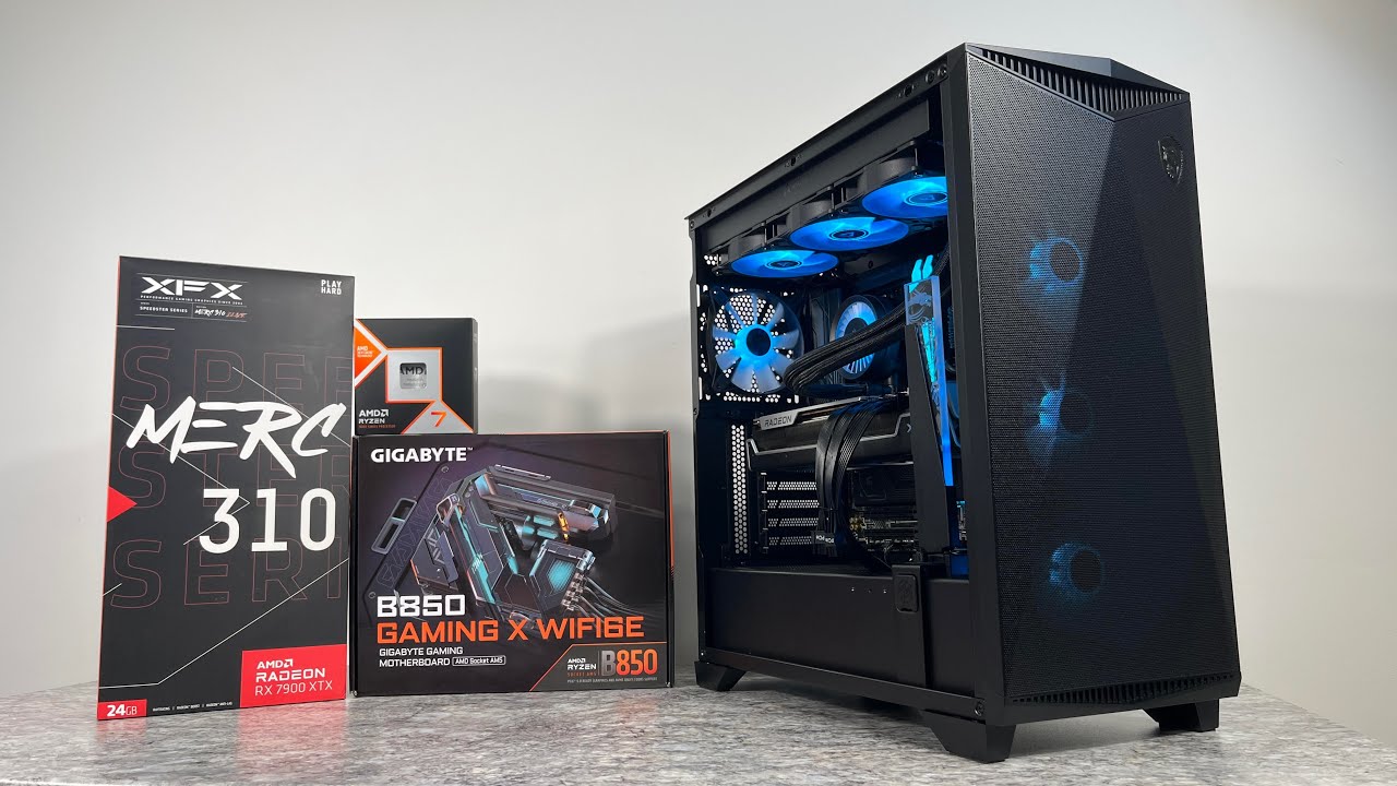 Less than 4 minutes of BUILDING a GAMING PC | POV PC BUILD | Ryzen 7 ...