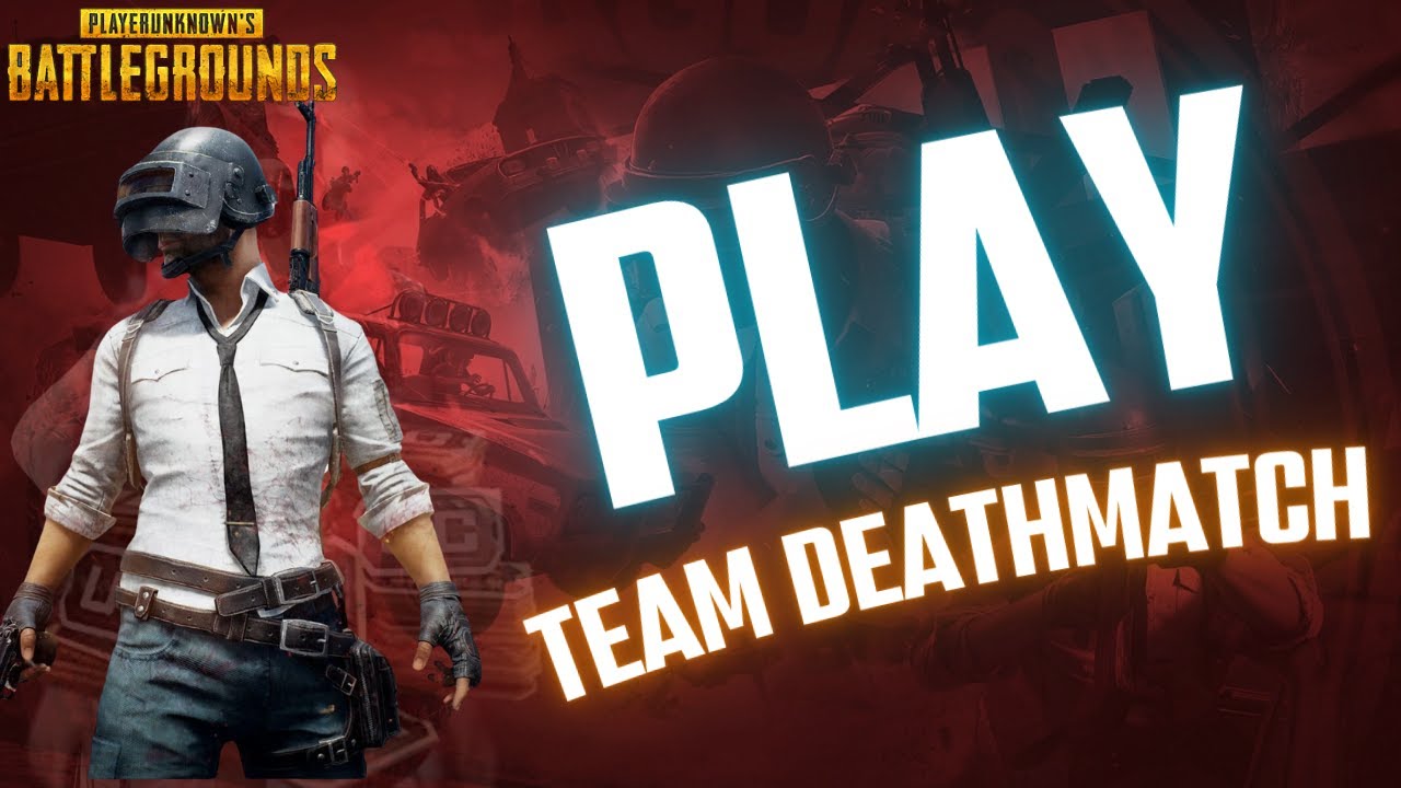 How to Play Team Deathmatch in Pubg PC 2024? - YouTube
