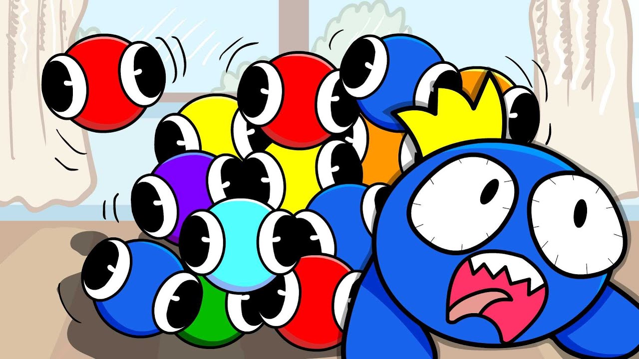 LOOKIES vs RAINBOW FRIENDS! // Rainbow Friends Chapter 2 Animation ...