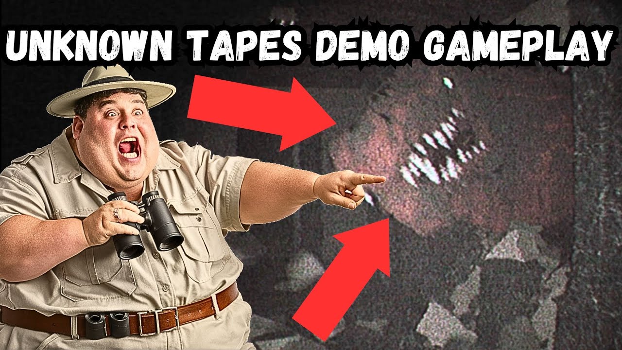 It's a VHS style horror game about DINOSAURS... Unknown Tapes DEMO W ...
