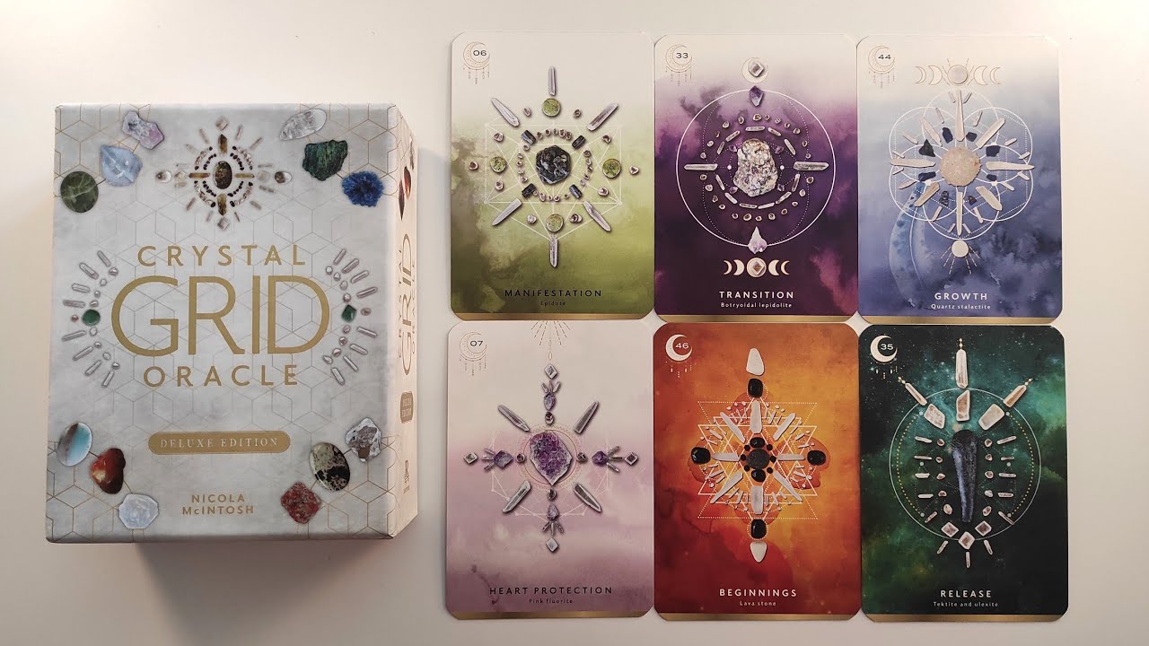 Crystal Grid Oracle - Deluxe Edition. Karty. Książeczka. Recenzja 🔔 PL ...