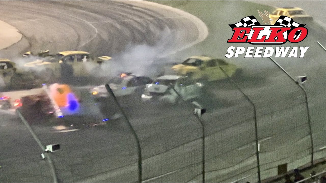 Full Figure 8 Trailer Race @ Elko Speedway 9/30/23 - YouTube