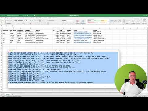 Tutorial: Create Excel VBA script (macro) with ChatGPT - clean and ...