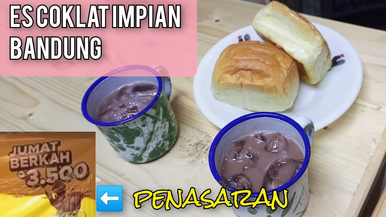 es coklat impian bandung, bisa jajan roti dan minum coklat di bawah ...
