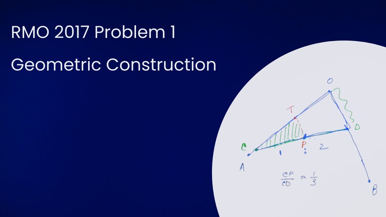 Geometry Construction Problem | RMO 2017 Problem 1 - YouTube