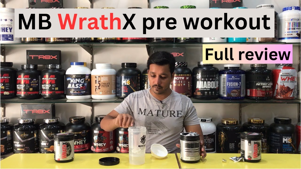 Mb WrathX pre workout 30 servings full review. Good focus pre workout ...