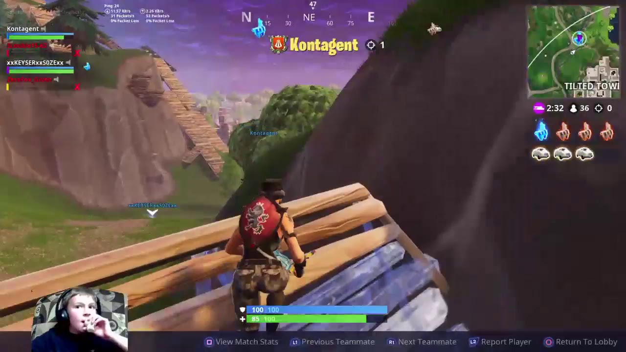 ZeroFox_Given FORTNITE Live Stream - YouTube