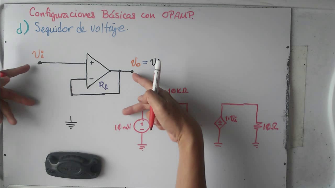 Seguidor de Voltaje. OPAMP - YouTube