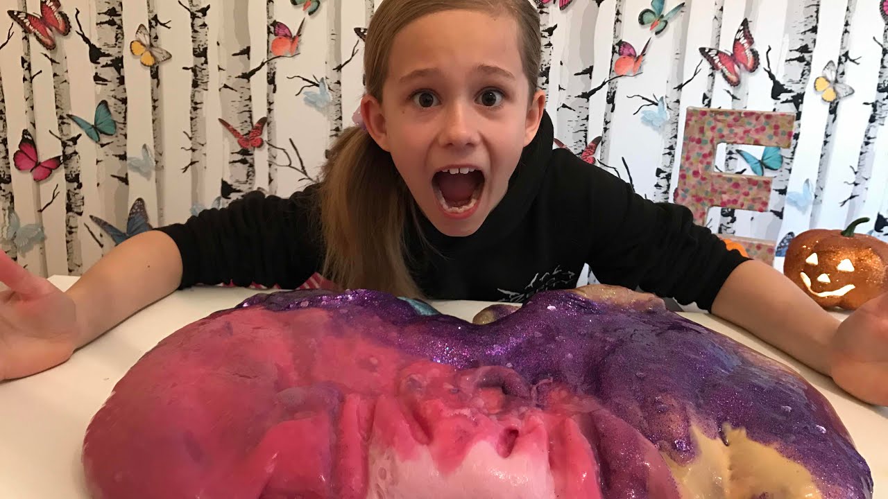 Mixing My Slime Collection - YouTube