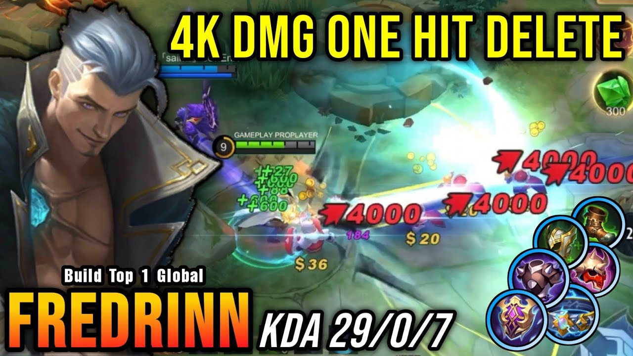 29 Kills!! 4K Damage Fredrinn Full Def Build (ONE HIT DELETE) - Build ...
