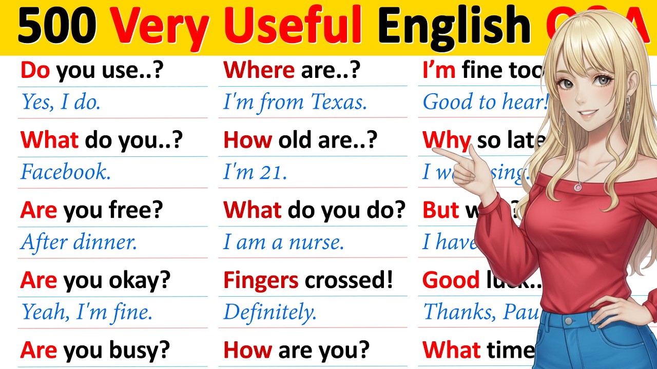Daily English Speaking Practice | 👉 10 Real-Life Conversations - YouTube
