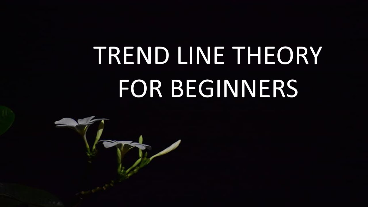 TREND LINE THEORY FOR BEGINNERS - YouTube