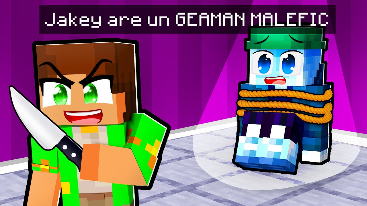 Jakey are un *GEAMAN MALEFIC* in Minecraft! - YouTube