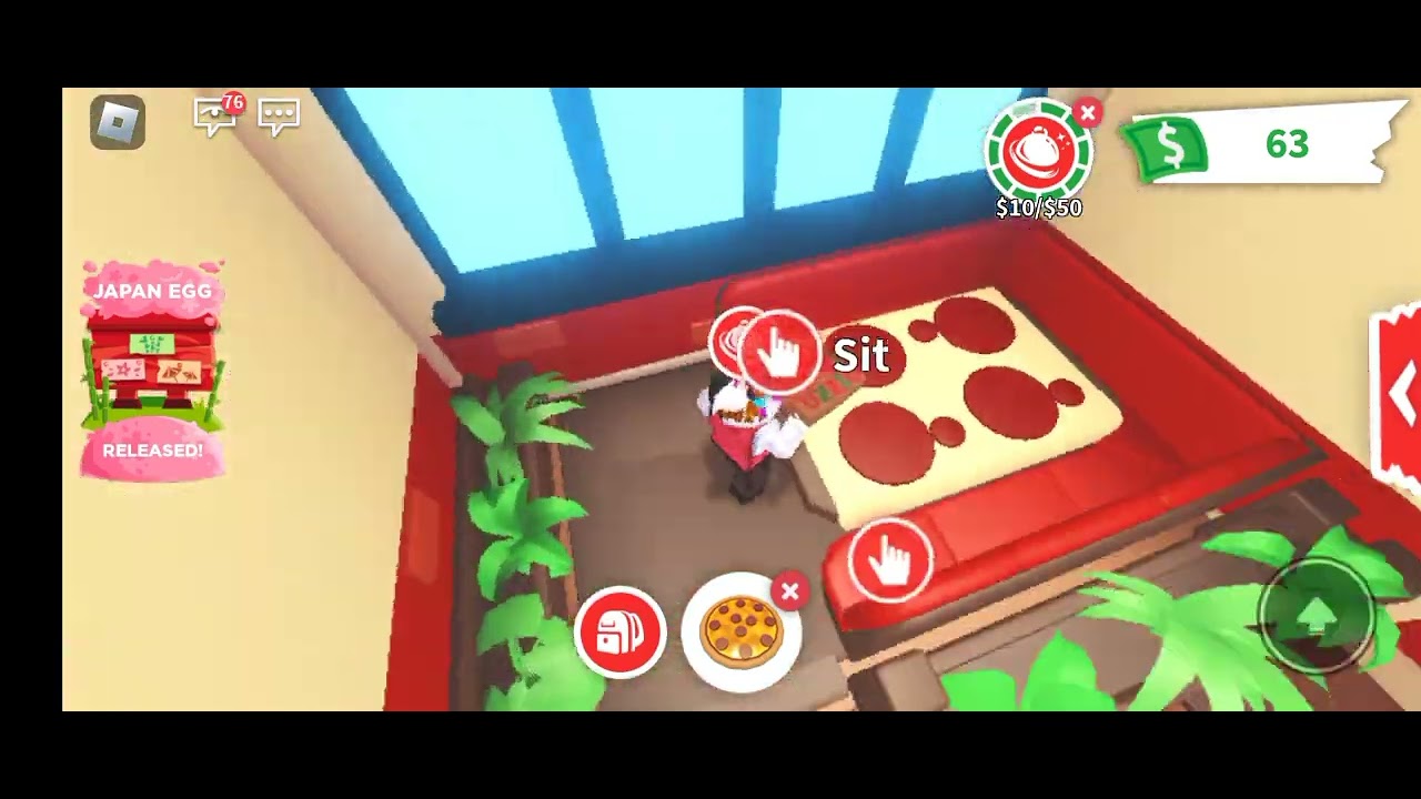 adopt me Roblox pizza party - YouTube